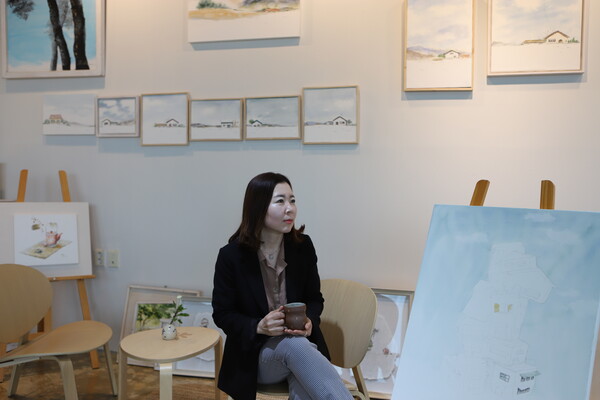 모든 이의 마음속에 담긴 자신만의 ‘집’을 응원하면서 - 박미혜 서양화 작가